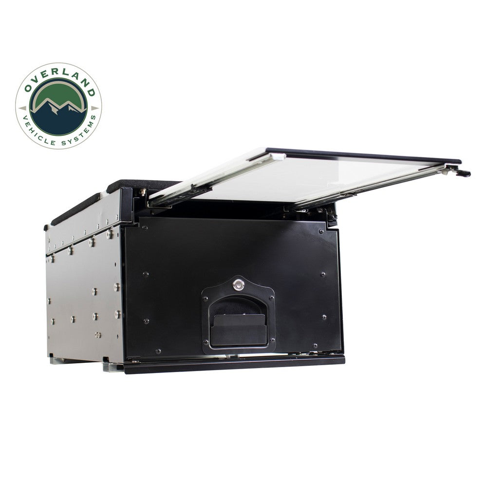 Overland Vehicle Systems Cargo Box With Slide Out Drawer & Working Sta ...